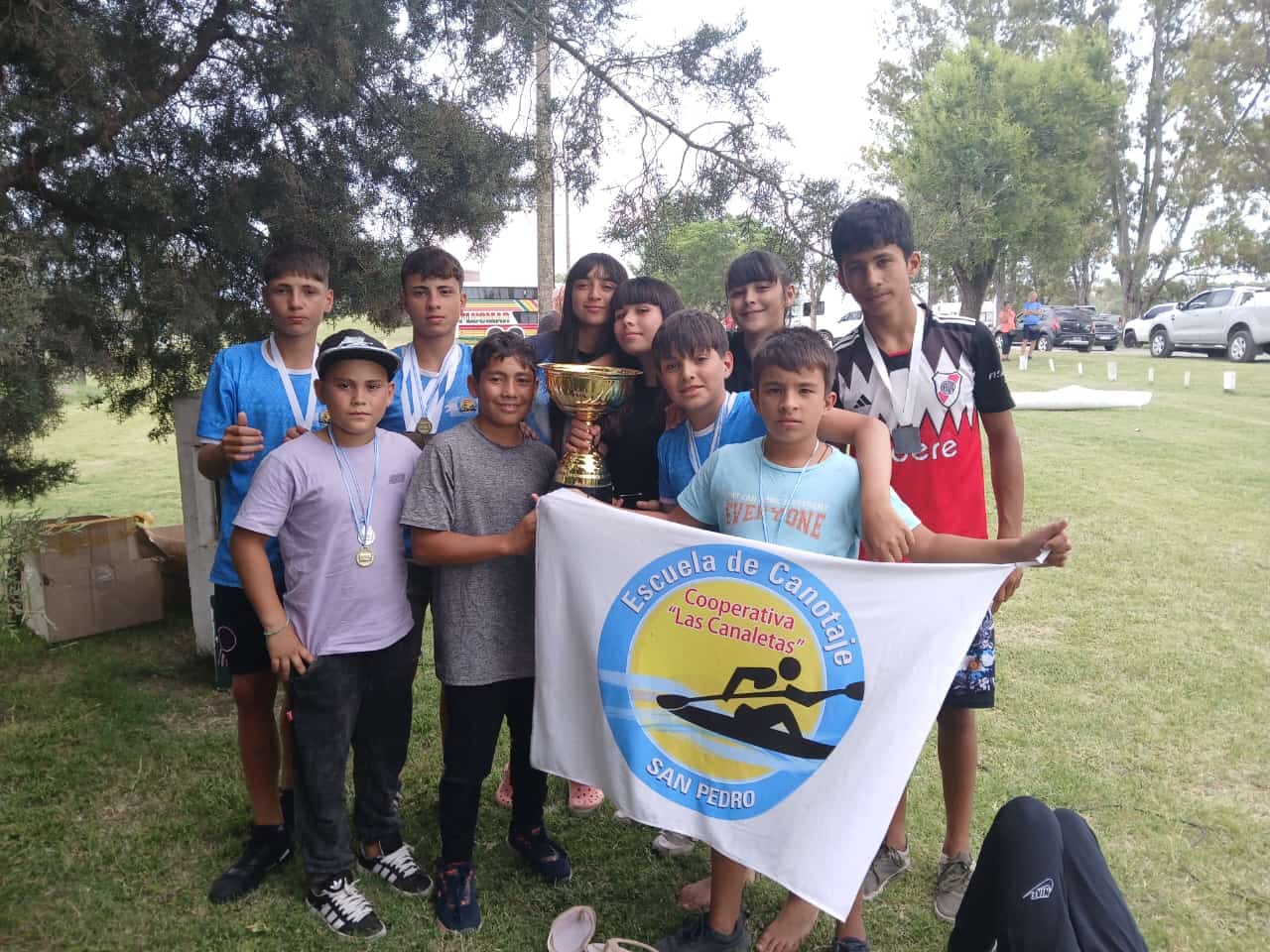 Canotaje Las Canaletas: Campeones Nacionales de Velocidad en Menores ...