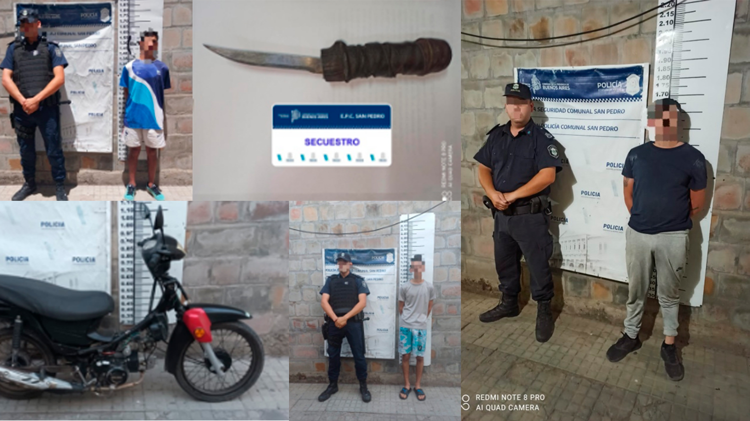 Tres Aprehensiones Por Desorden Amenazas Y Motocicleta Adulterada 3350